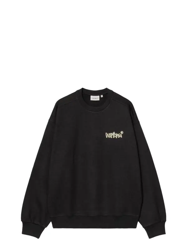 Carhartt Work In Progress Wiptopia Robot Sweatshirt - Black
