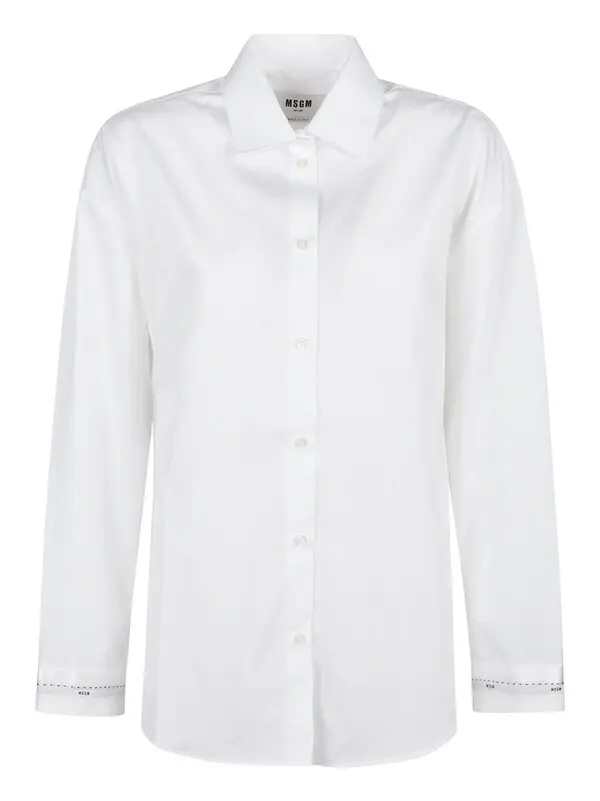 MSGM Regular Cut Shirt - White