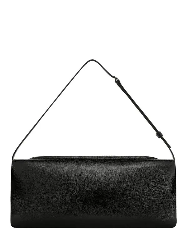 COURREGES Cuff Leather Clutch - Black