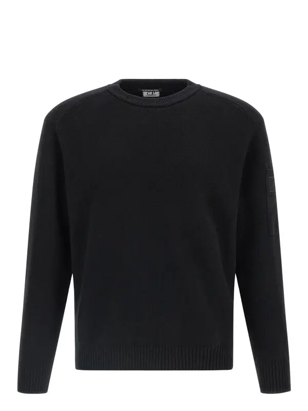 C.P. COMPANY Wool Sweater - Black