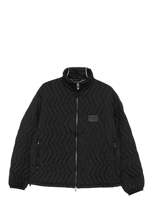 Herno Quilted Down Jacket - Black