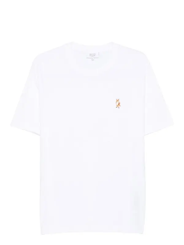 Maison Kitsuné Standing Fox Cotton T-shirt - White
