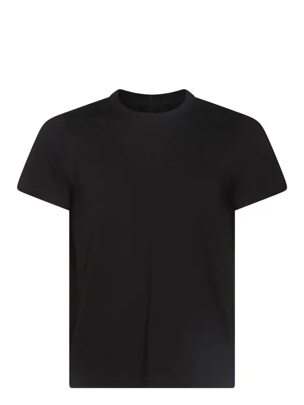 Rick Owens Rib T-shirt - Black