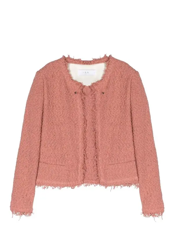 IRO PARIS Shavani Cotton Jacket - Pink