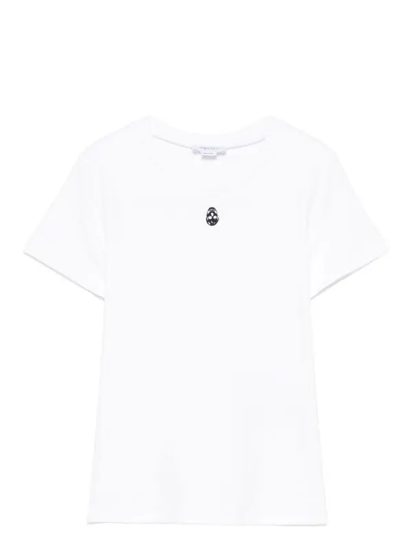 Alexander McQueen Skull Cotton T-shirt - White