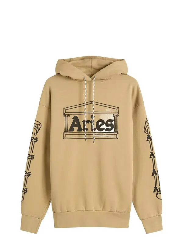 Aries Temple Hoodie - Khaki