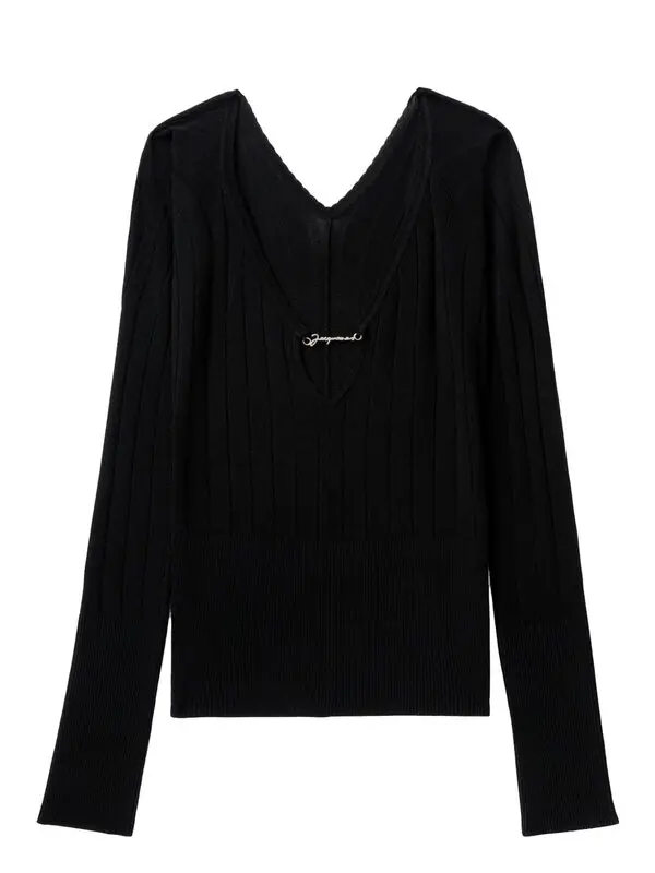 Jacquemus Le Haut Pralu Top - Black