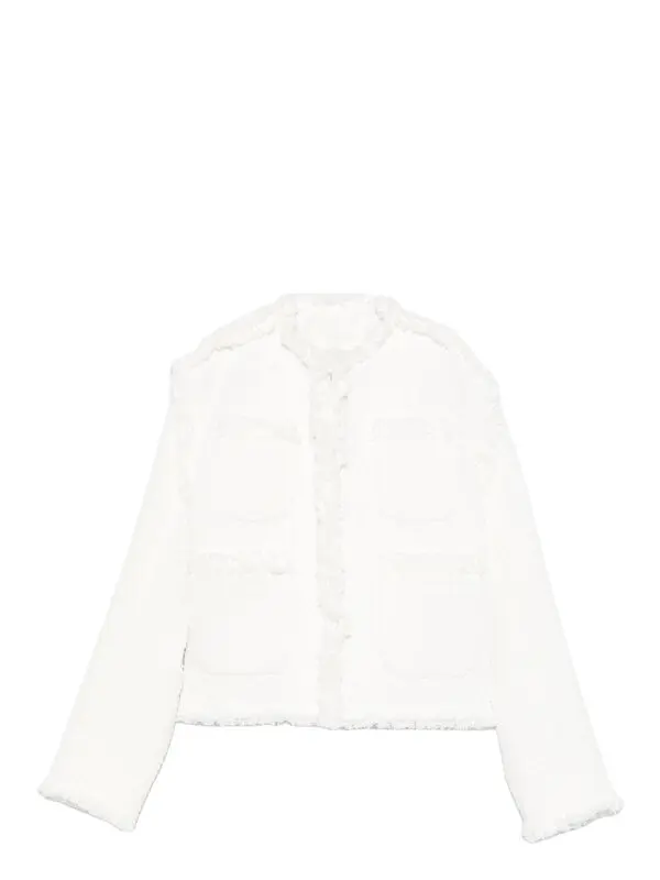 Sacai Denim Mix Jacket - White