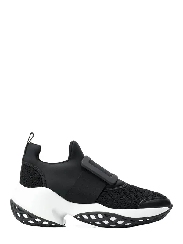 ROGER VIVIER Viv Run Sneakers - Black