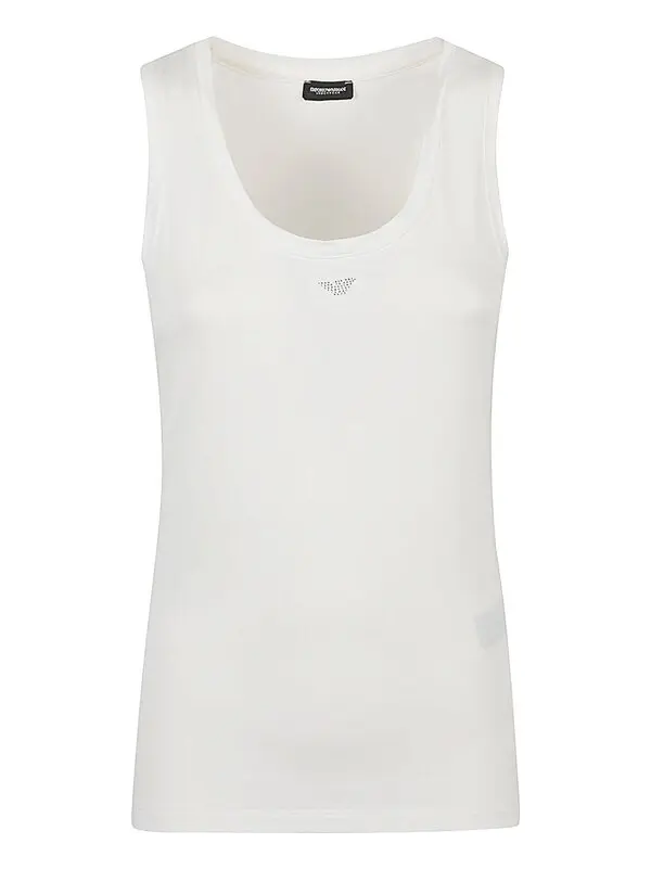 Adidas By Stella McCartney Logo Tank Top - White