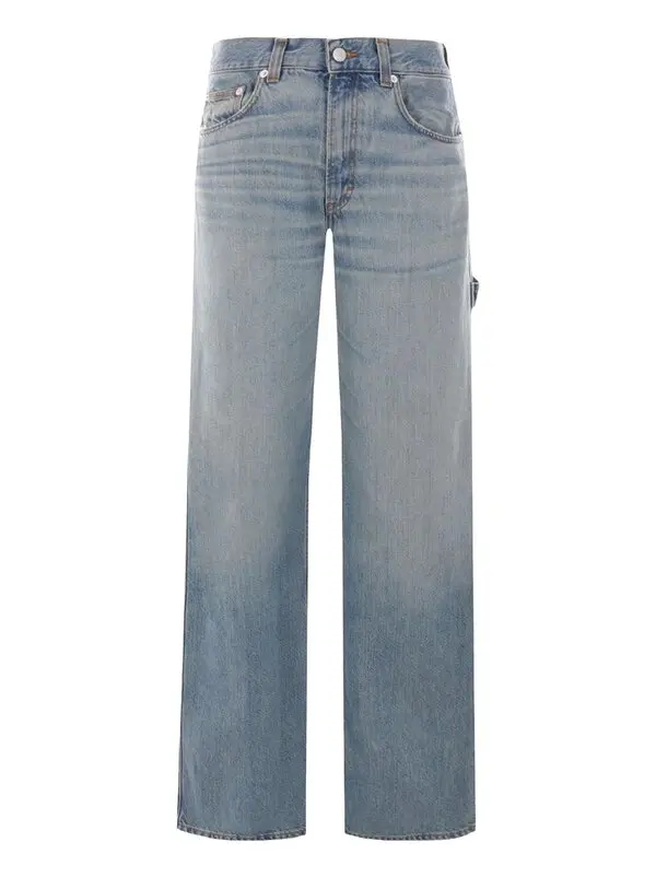 HAIKURE Winona Wide-leg Jeans - Blue