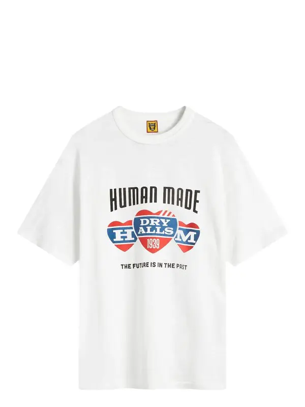 HUMAN MADE Multi Heart T-shirt - White