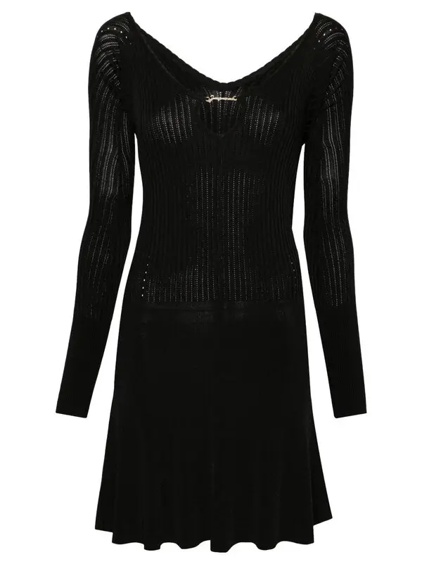 Jacquemus La Mini Robe Pralu Dress - Black