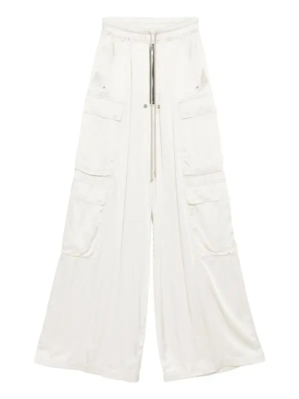 Rick Owens Cargo Belas Trousers - White