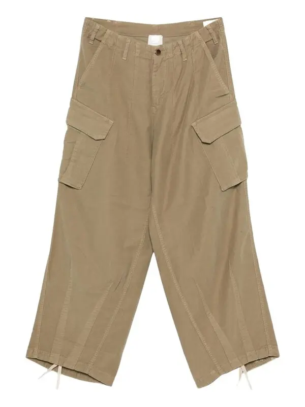 MSGM Cargo Trousers - Green
