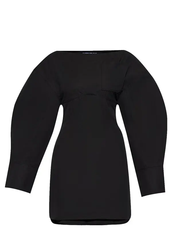 Jacquemus La Robe Chemise Casaco Dress - Black