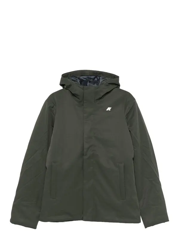 K-WAY Jacko Twill Marmotta Jacket - Green