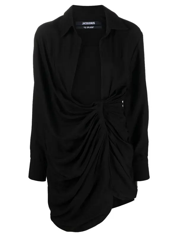 Jacquemus La Robe Bahia Mini Dress - Black
