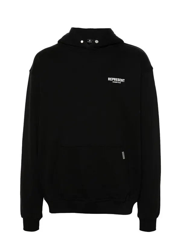 REPRESENT Logo Sweatshirt - Black