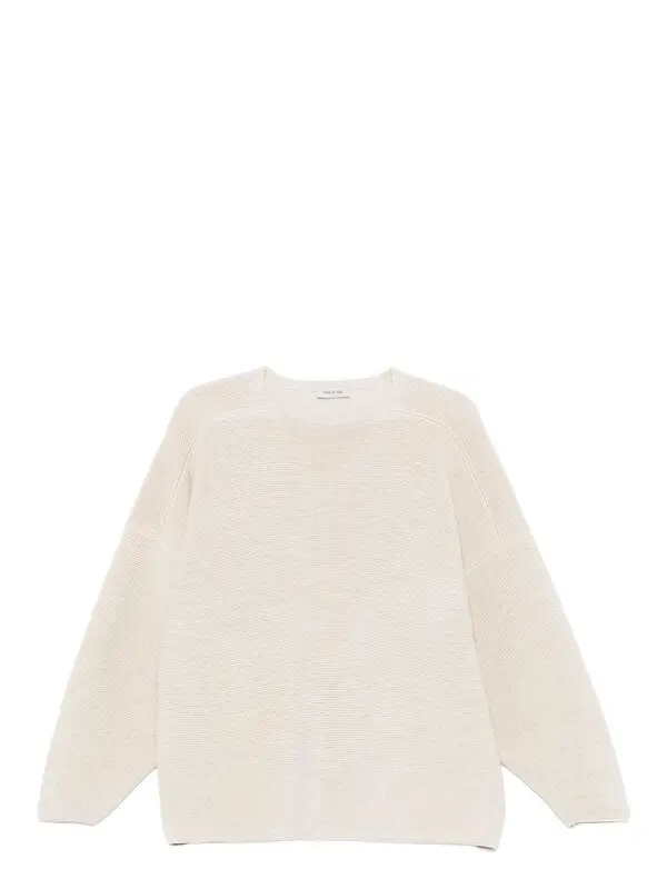 Fear Of God Ottoman Straight Neck Sweater - Beige