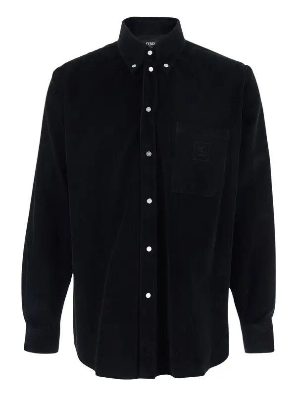 Dolce & Gabbana Shirt With Embroidery - Black