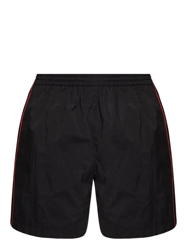 Balenciaga Sporty Track Shorts - Black
