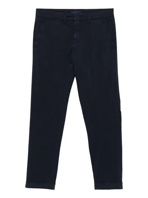 FAY Classic Capri Pants - Blue