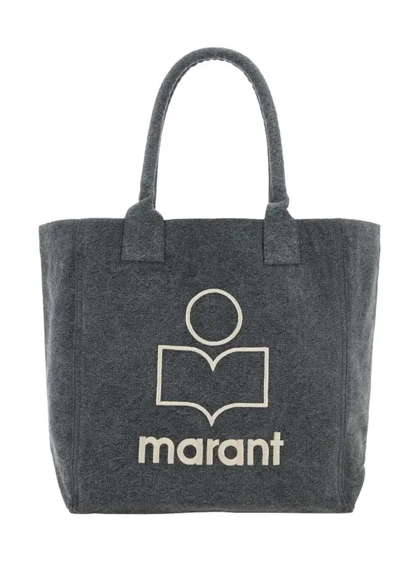 Isabel Marant Yenky Small Canvas Tote - Black