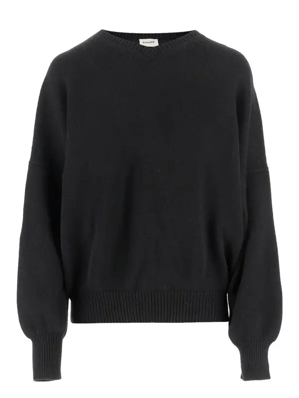 Khaite Wolfe Cashmere Jumper - Black