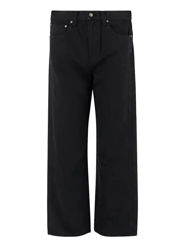 Khaite Bonnie Straight Leg Jeans - Black
