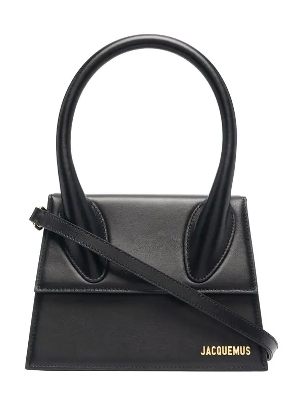 Jacquemus Le Grand Chiquito Leather Handbag - Black