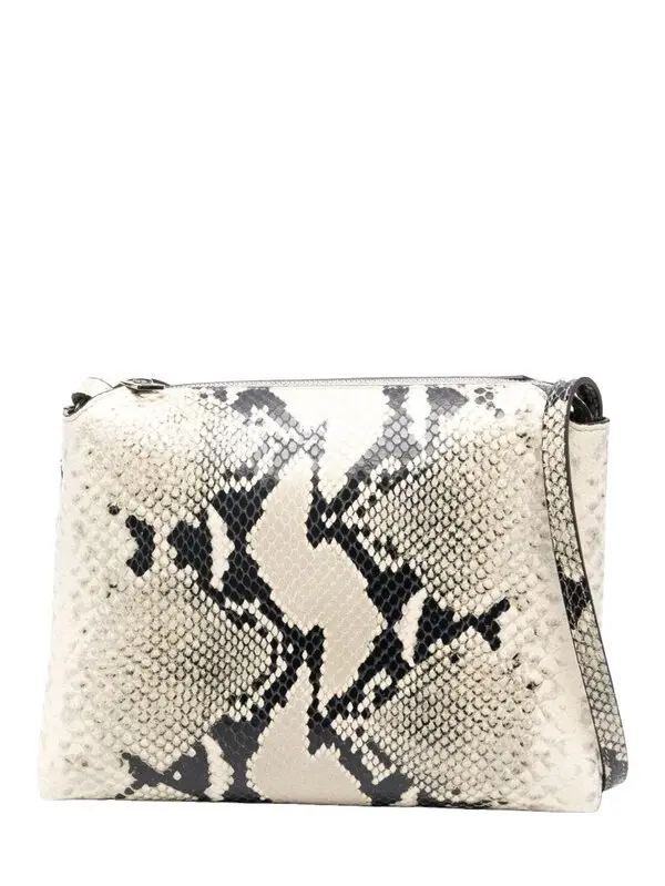 Khaite Lina Medium Leather Crossbody Bag - Beige