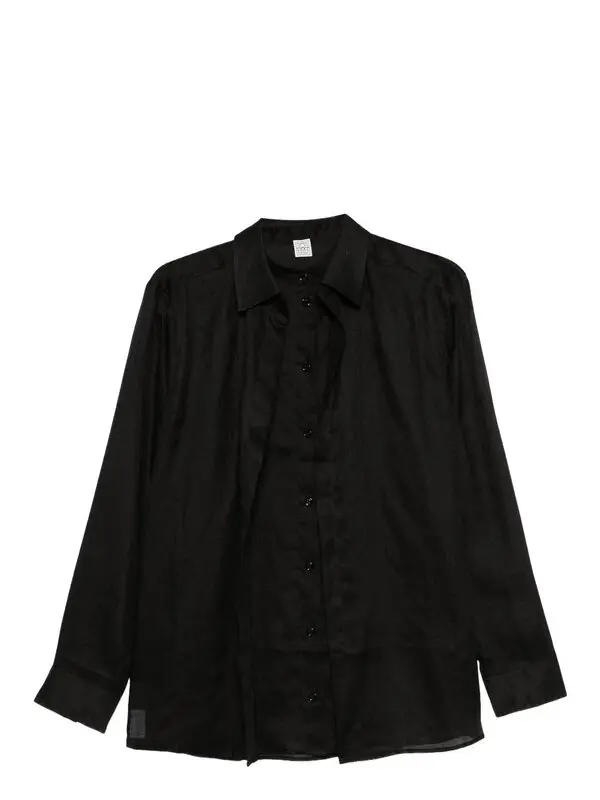 TOTEME Button-down Shirt - Black
