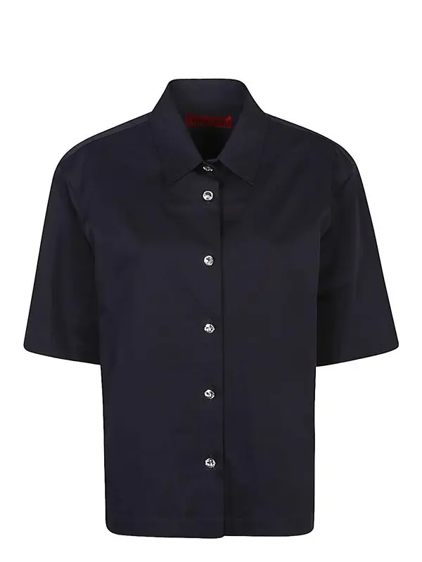 THE LATEST Cotton Shirt - Blue