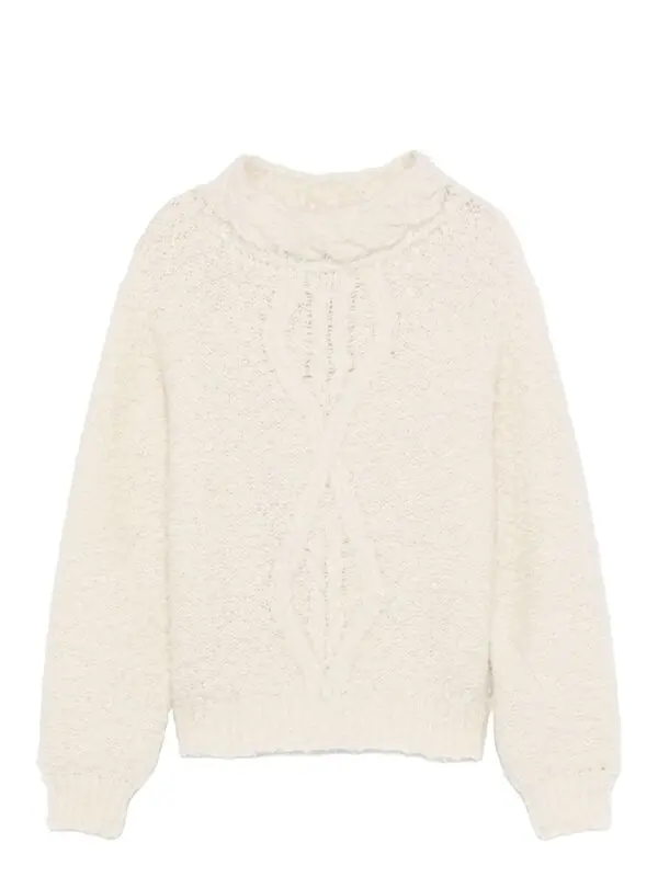 Isabel Marant Romane Wool Pullover - Beige
