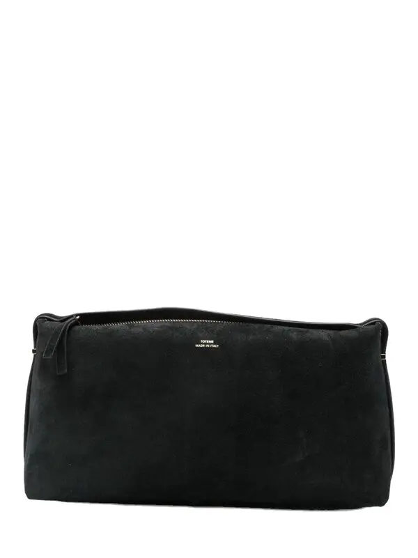 TOTEME Suede Leather Clutch - Black