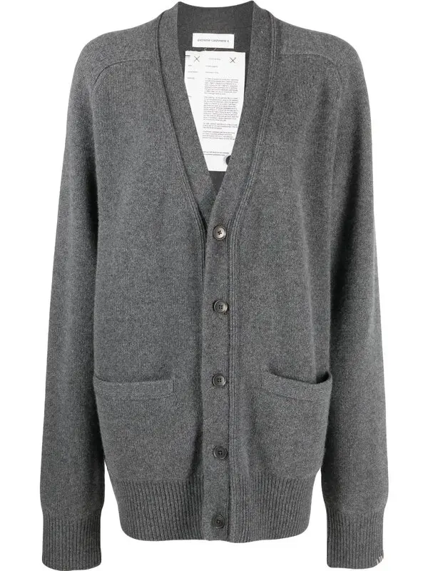 TOTEME Cashmere Cardigan - Grey