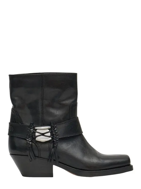 Isabel Marant Akson Leather Boots - Black