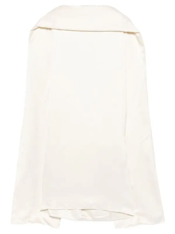 TOTEME Cocoon Scarf Dress - Beige