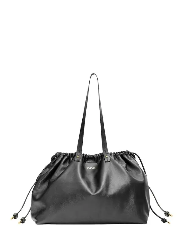 Isabel Marant Silven Leather Tote Bag - Black