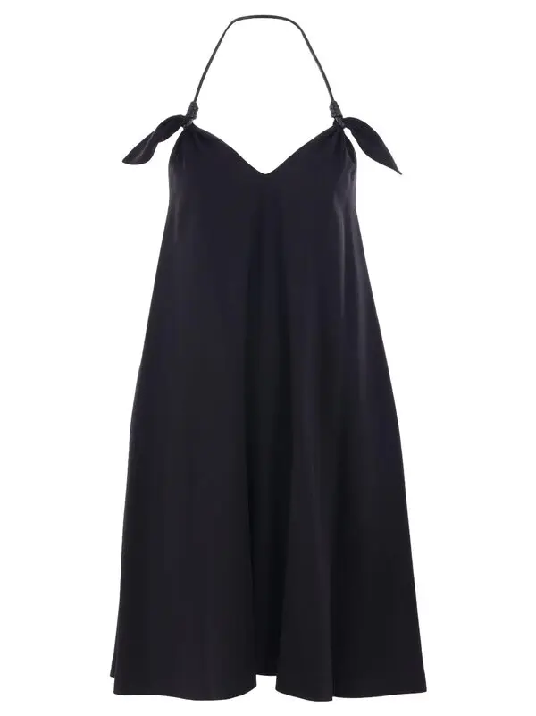 Loewe Flamenco Short Dress - Black