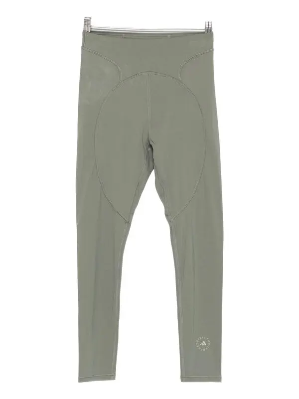 Adidas By Stella McCartney Logo Leggings - Green