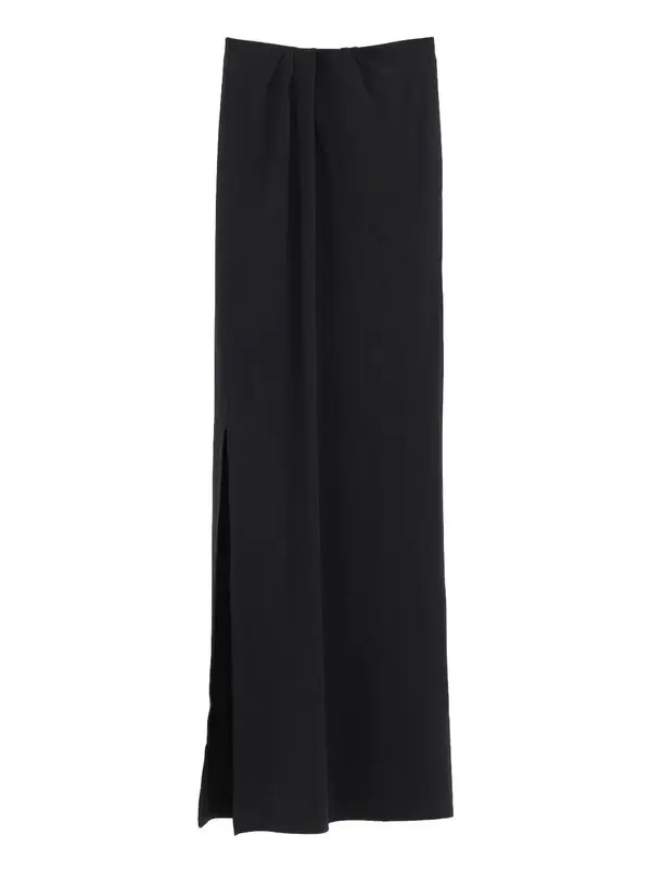 Jacquemus La Jupe Peplo Skirt - Black