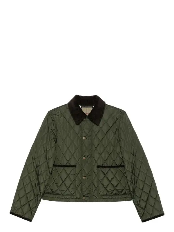 Burberry Quilted Nylon Jacket - Green