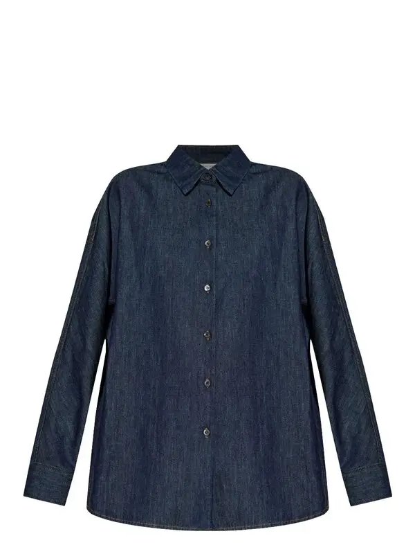 Dries Van Noten Casio Denim Shirt - Blue