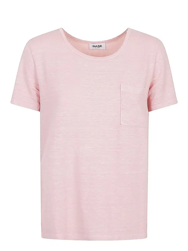 BASE Linen T-shirt - Pink