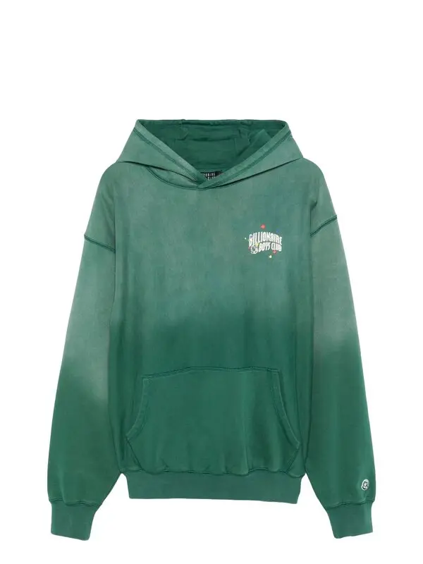 BILLIONAIRE BOYS CLUB Logo Oversized Hoodie - Green