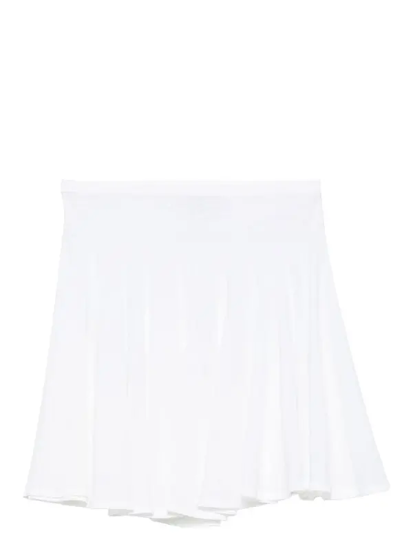 Alaïa Skater Mini Skirt - White