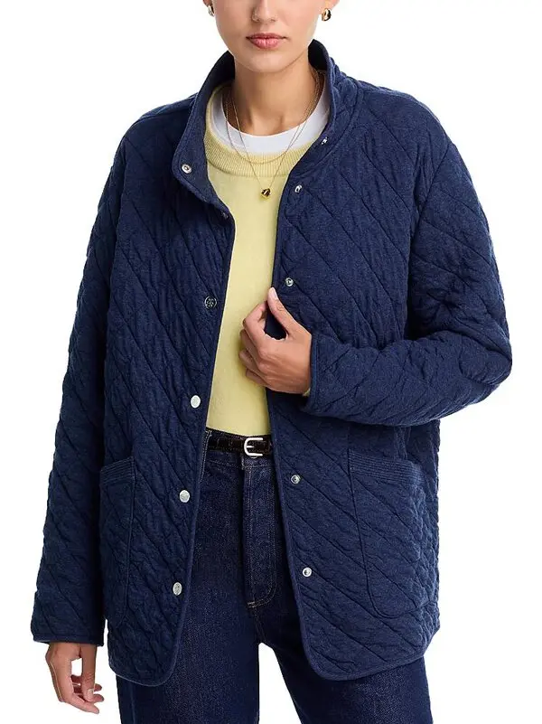 Tommy Bahama Puff Jacquard Barn Coat - Coastline