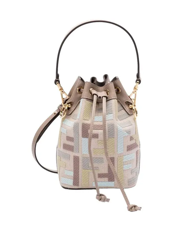 Fendi Mon Tresor Mini Bucket Bag - Green